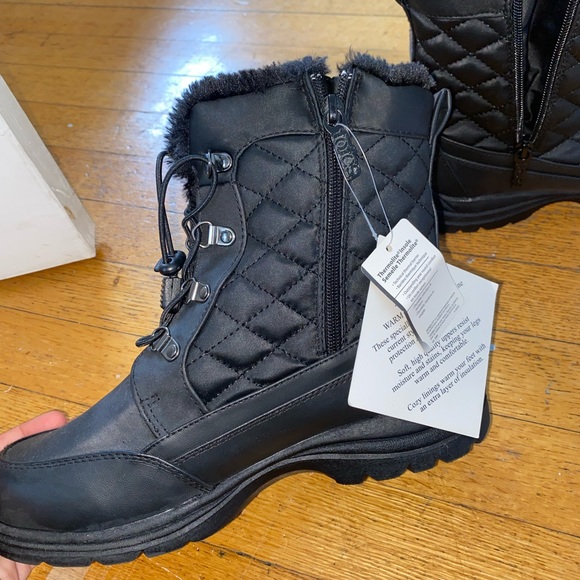 totes | Shoes | Totes Black Winter Boots | Poshmark